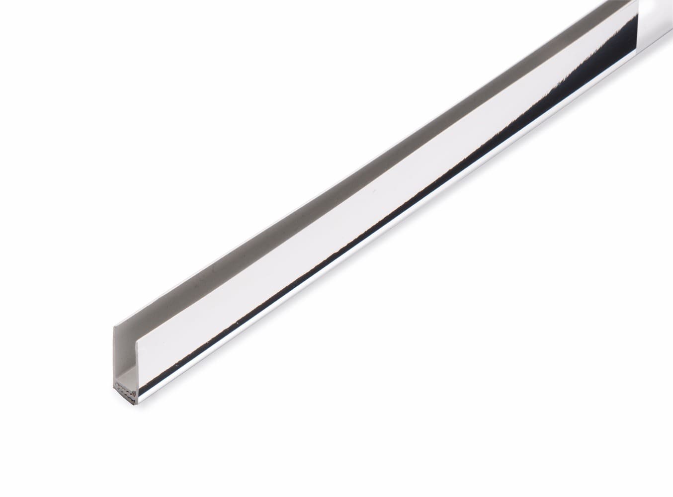 Edge Trim Chrome. Finishing Trim for bathrrom wall panels